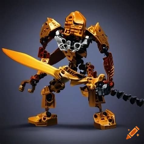 Lego Bionicle With Wings And Sword On Craiyon