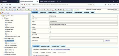 Linking Provider With User On Xforms Implementing Openmrs Talk