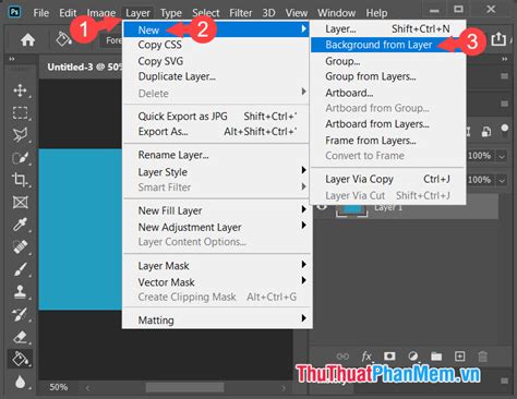 How To Turn A Layer Into Background