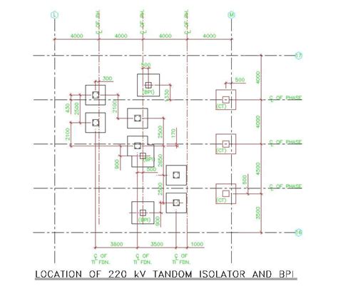 Section Of Foundation Is Given In 2d Autocad Dwg Drawing