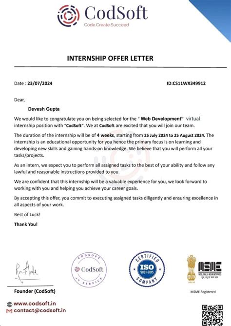 Codsoft Internship Newbeginnings Grateful Webdev Devesh Gupta