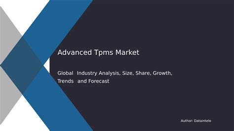 Advanced Tpms Market Report Global Forecast From 2025 To 2033