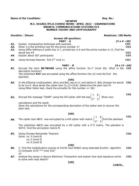 Numbertheoryandcryptography Pdf