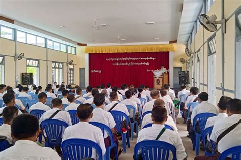 ကျိုက်မရောမြို့နယ်၌ ရပ်ကွက် ကျေးရွာ အုပ်စုအုပ်ချုပ်ရေးမှူးများနှင့် စာရေးဝန်ထမ်းများ လုပ်ငန်းစွမ