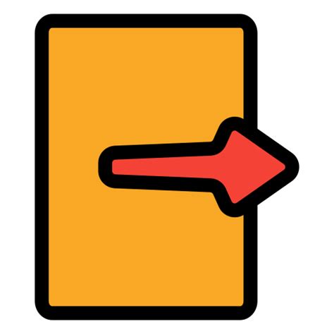 Logout Generic Outline Color Icon