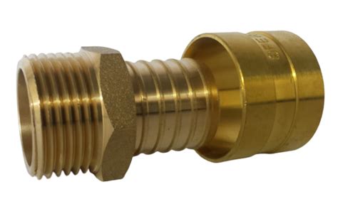 Conector Fixa Macho Pex 20 Mm X 34 Polegada Água E Gáz Fácil Peças
