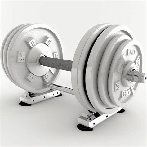 Premium Ai Image Weight Set Barbell