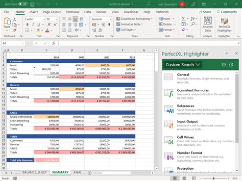 Perfectxl Excel Tools Highlighter Walkthrough