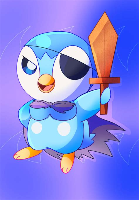Pirate Piplup By Angelrosestar On Deviantart