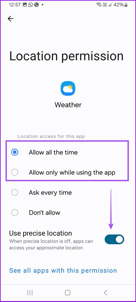 4 Fixes For Location Not Updating In Weather App On Samsung Galaxy