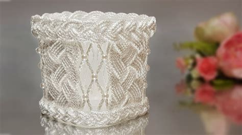 Diy🌹Нежная корзина для орхидеи из пластикового контейнера и белого шнура Youtube