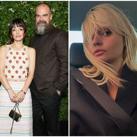 Look Away Lily Allen Who Is David Harbours Rumoured New Girlfriend Ellie Beers Fallon Who