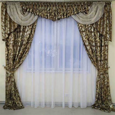Ламбрекен із шторами Барокко на карниз 2 5 3 5 м Різні кольори ціна