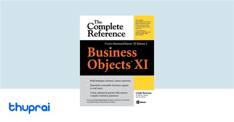 Buy Businessobjects Xi Release 2 The Complete Reference In Nepal Thuprai