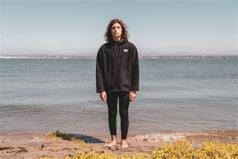 Surf Hoodie With Waterproof Breathable Fuzzy Design By Surf Fur