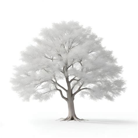 Minimal Style Of Tree Line Drawing Side View Graphics Trees Elements