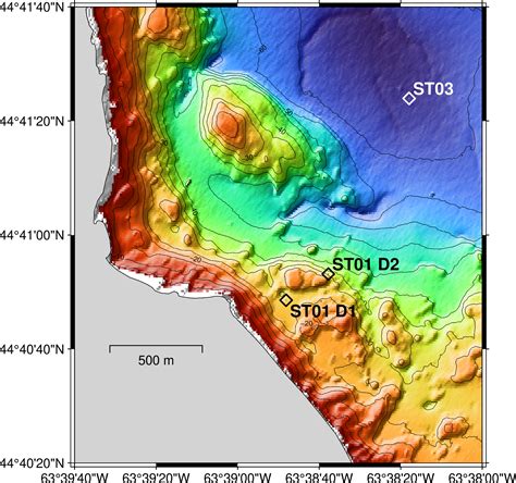 Grdview Annotated Contours On A 3d Perspective Plot Qanda Gmt Community Forum