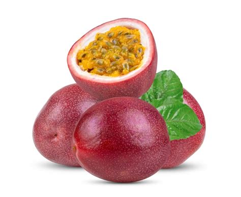 Premium Photo Passion Fruit Isolated On White Background