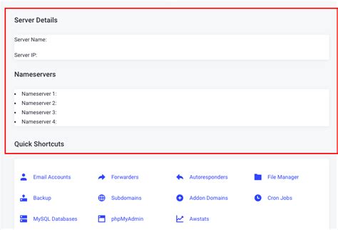 Display Cpanel Nameservers In Client Area Developer Corner Whmcs Community