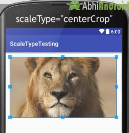 All Scaletype In Imageview With Example In Android Studio Abhi Android