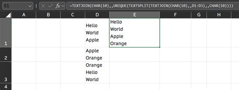 Microsoft Excel List Distinct Values From Multiple Lines Per Cell In Multiple Rows Super User