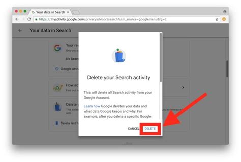 How To Delete All Google Search Activity From A Google Account