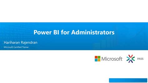 Power BI Admin Features REST API PPT
