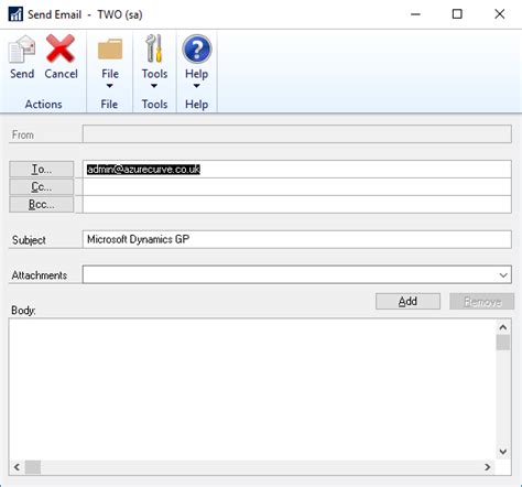 Hands On With The Gp Power Tools System Module Send Email Azurecurve