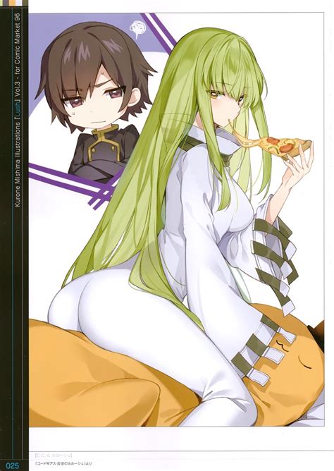 C C Lelouch Vi Britannia And Cheese Kun Code Geass Drawn By