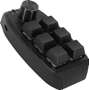 Amazon Co Jp Keys USB Mini Keypad With Knob One Hand Mechanical Gaming Keyboard DIY