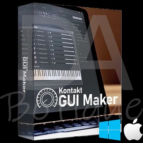 Kontakt Gui Maker For Windows And Macos License Key Included Etsy