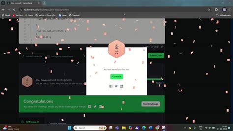 Anuvarshini Balu On Linkedin Java Hackerrank
