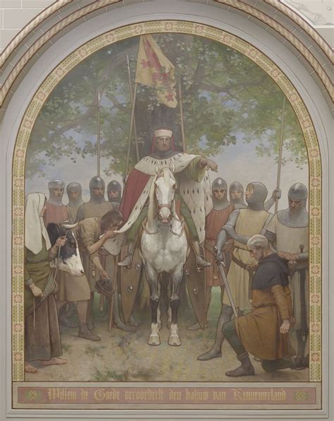 Georg Sturm The Justice Of Count William Iii The Good Of Holland