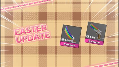 🐇mm2 Easter Update🐇 Youtube