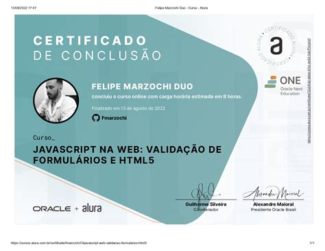 Github Fmarzochivalidacaodeformulariosehtml5