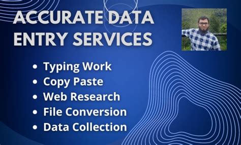 Do Data Entry Web Research Excel Copy Paste And Typing Work By Ayser