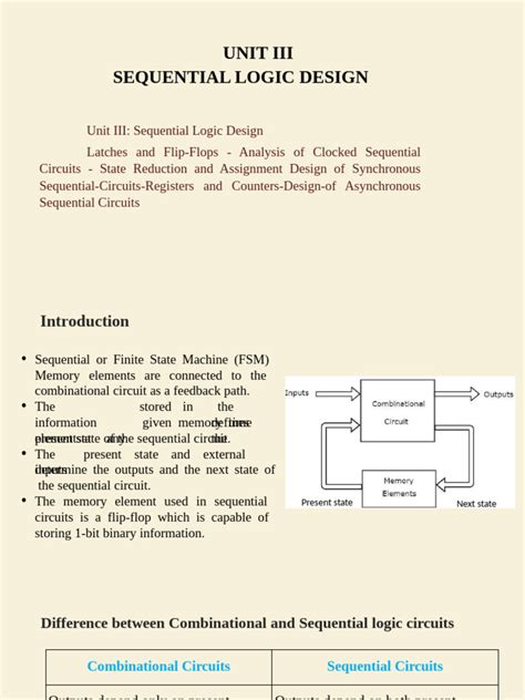 Unit Iii Sequential Logic Design Pdf Electronic Engineering Electronic Design