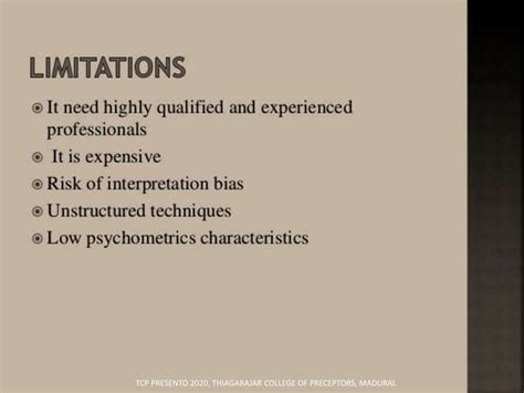 Assessment Of Personality Projective And Non Projective Techniques Pptx