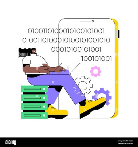 Big Data Applications Abstract Concept Vector Illustration Big Data