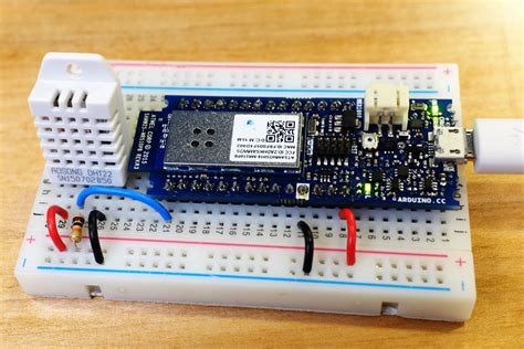 MKR1000 Temp And Humidity Sensor Hackster Io