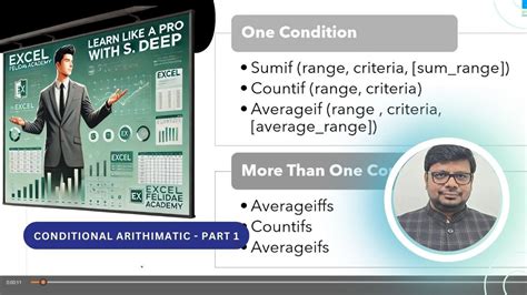 how to use conditional arithmetic in excel for powerful data analysis