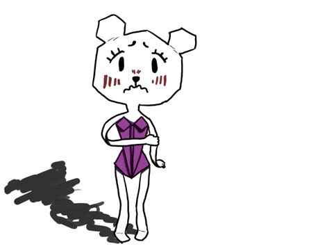 Rule 34 1girls Anthro Bare Shoulders Bear Bear Girl Blush Blushing At