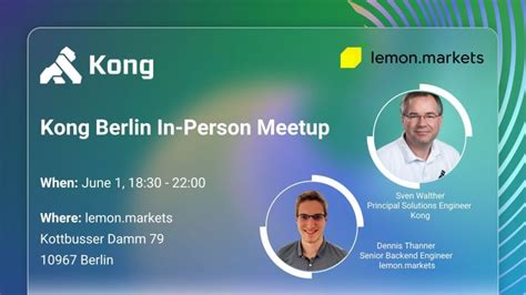 Jasmin Blum On Linkedin Kong Apimanagement Fintech Meetup