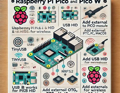 Ble Swipe And Hid Input With Raspberry Pi Pico W Tricky Circuit