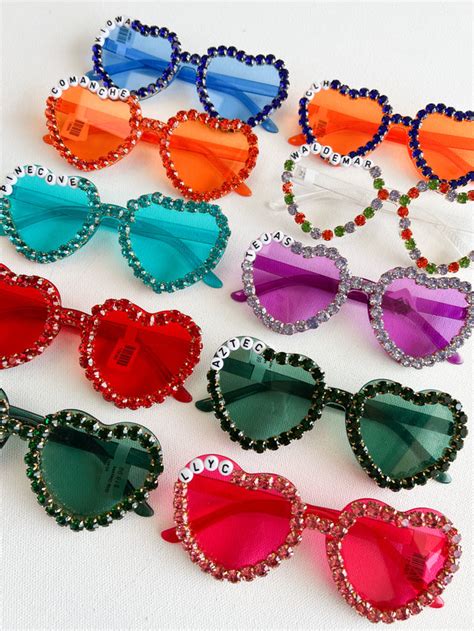 Glitz Camp Glasses The Monogram Shop