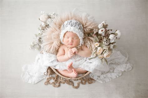 아기 소녀 배경