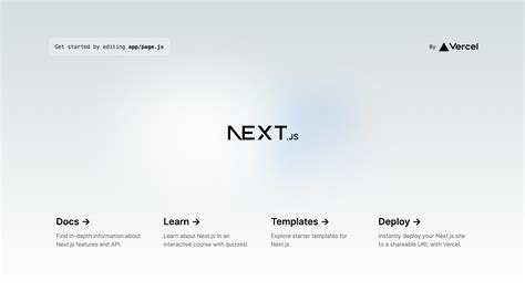Nextjs Boilerplate Vercel