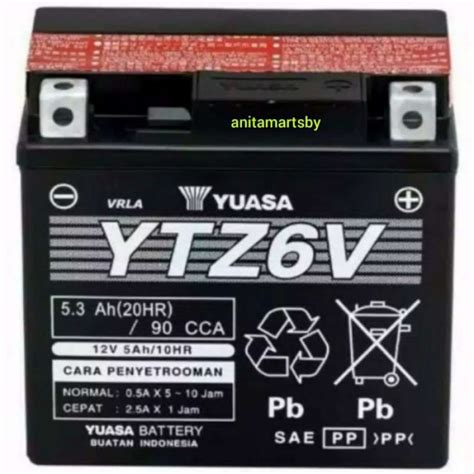 Jual Accu Motor Yuasa Ytz6v Di Seller Laris Plaza Cengkareng Timur Kota Jakarta Barat Blibli