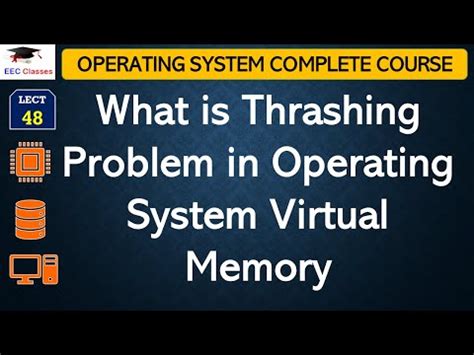 Thrashing Problem in Operating System - OS Video Lectures for IPU, UPTU | Operating System ...