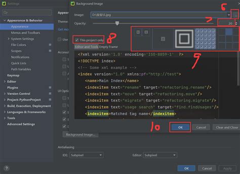 PyCharm背景图片设置 QA 博客园